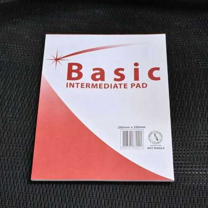BASIC INTERMEDIATE PAD 80 LEAVES School Supplies | Shopee Philippines