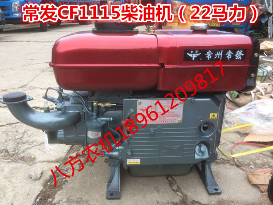 Changfa ZR180/195/1100//1105/1110/1115 Diesel Engine (Original) 8-22 ...