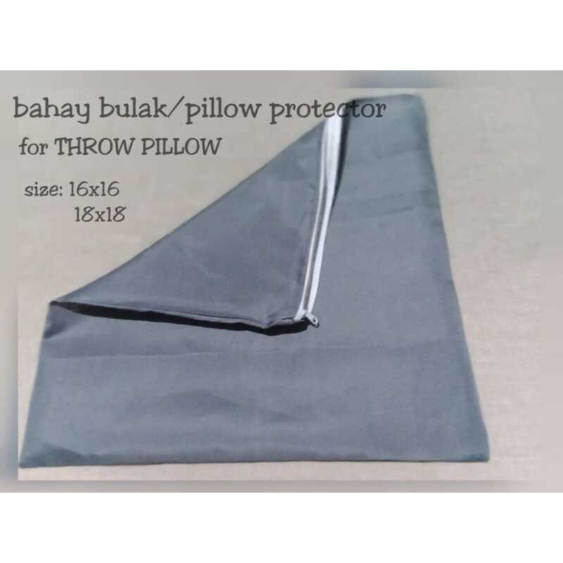 TROW PILLOW BAHAY Bulak/Pondo/Pillow PROTECTOR 3 | Shopee Philippines