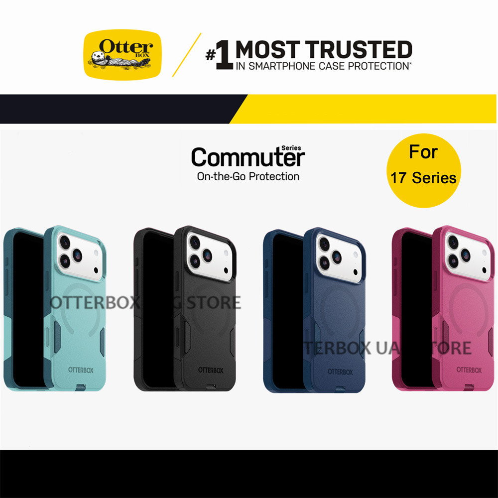OtterBox Commuter With Magnetic Series For iPhone 16 15 14 13 12 17 Pro ...