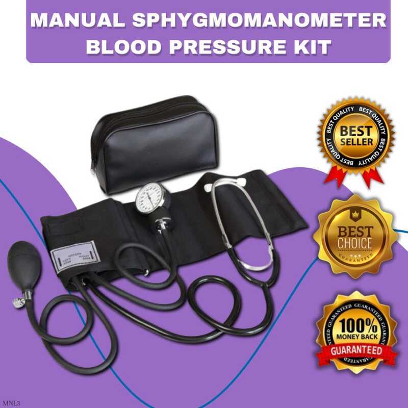 Top Seller MANUAL SPHYGMOMANOMETER BLOOD PRESSURE KIT | Manual Blood ...