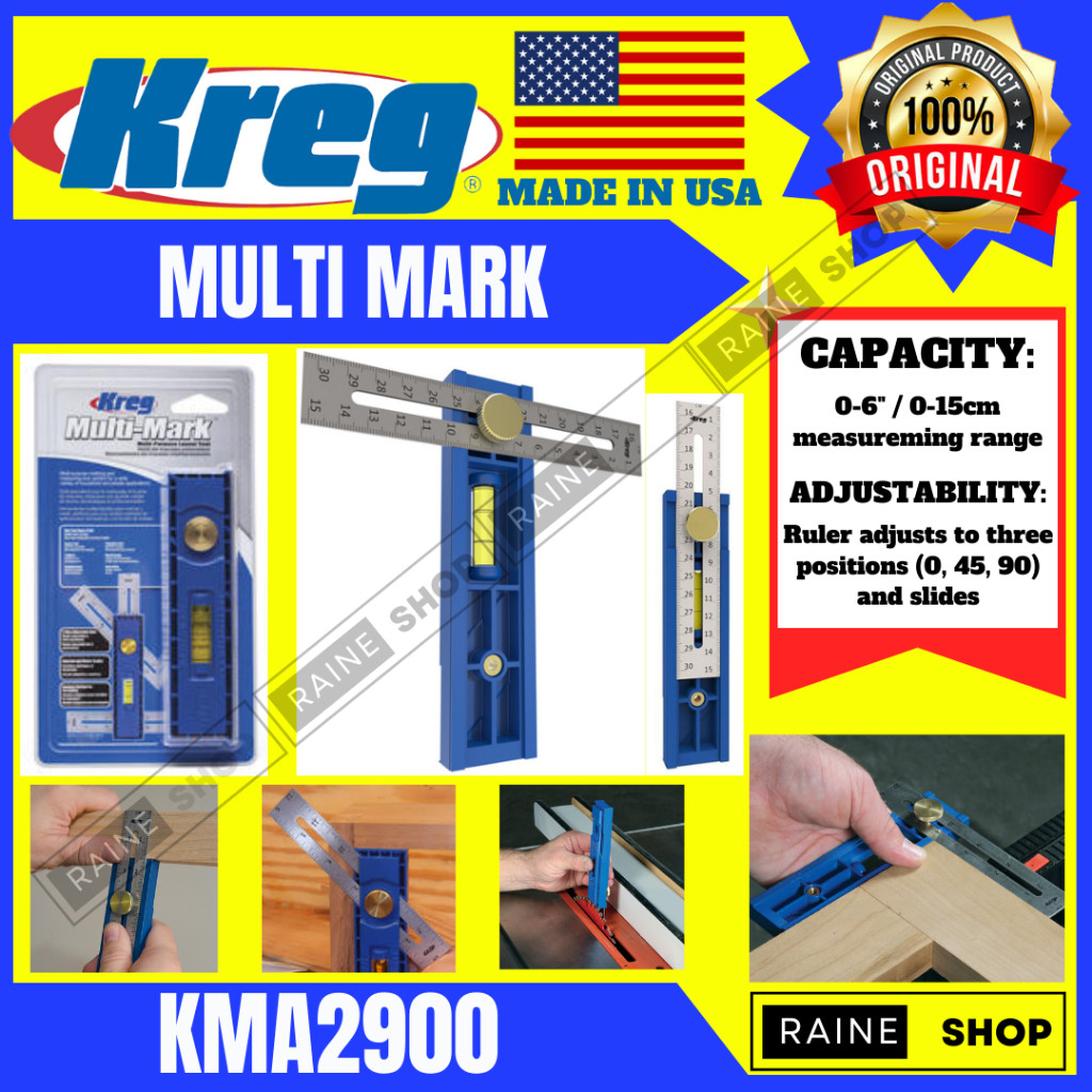 Kreg Multi Mark and Measuring Tool Multimark KMA2900 | Shopee Philippines