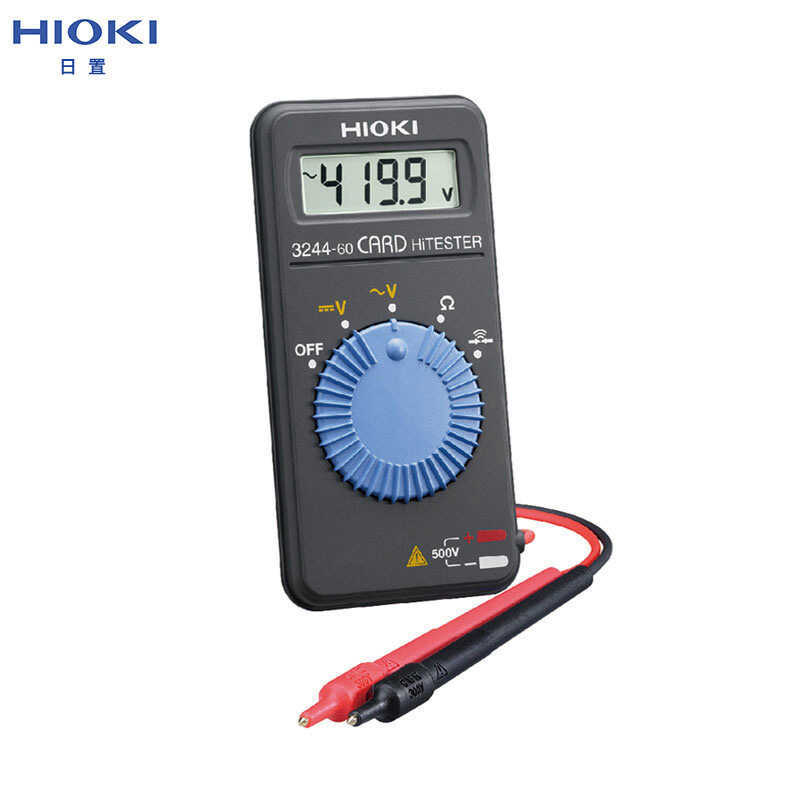Japanese HIOKI 3244-60 Card Type Multimeter 3246-60 Pen Test Multimeter ...