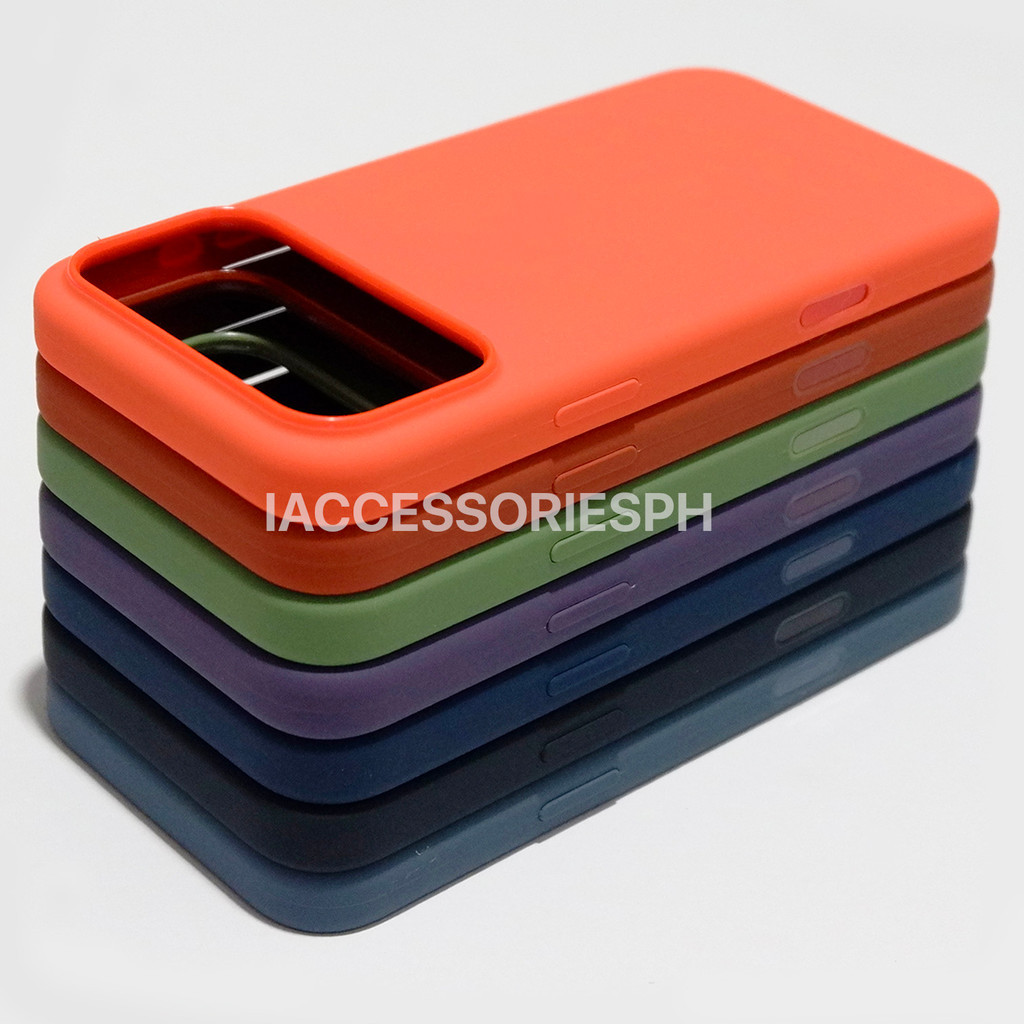 Official Silicone Case with Magnetic Animation Camera Button for iPhone ...