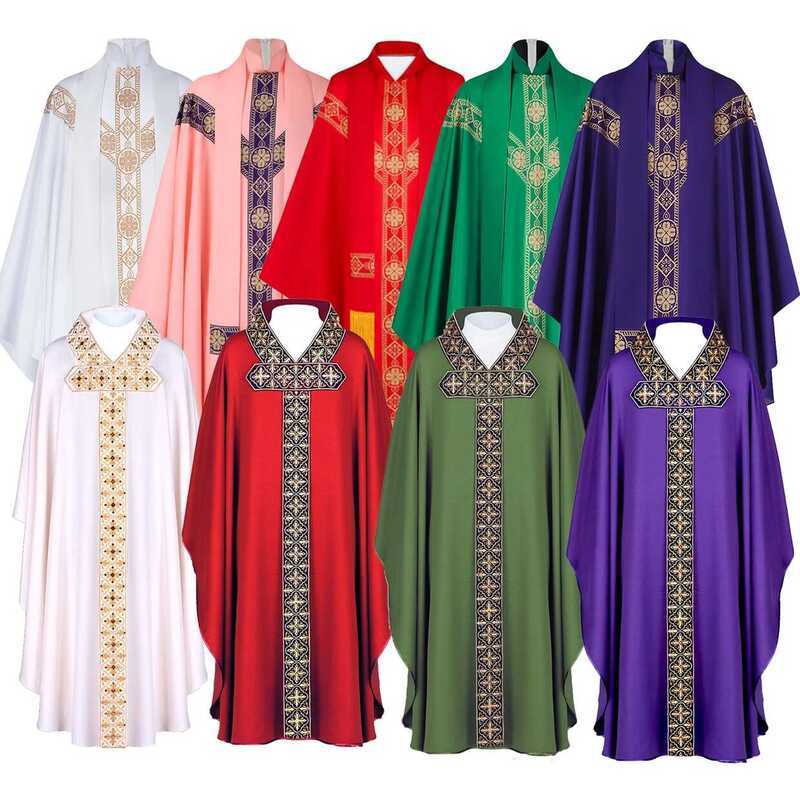 Yy Roman Catholic Fringe Cassock Medieval Victorican Priest Vestments ...