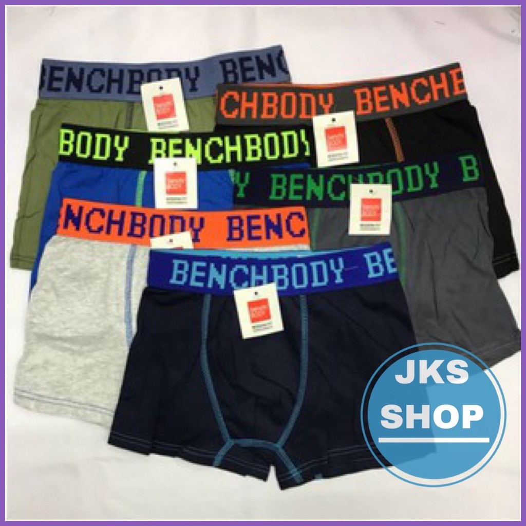 ☎ BENCHBODY COD BOXERS for men 100%COTTON 3pcs-6PCS | Shopee Philippines