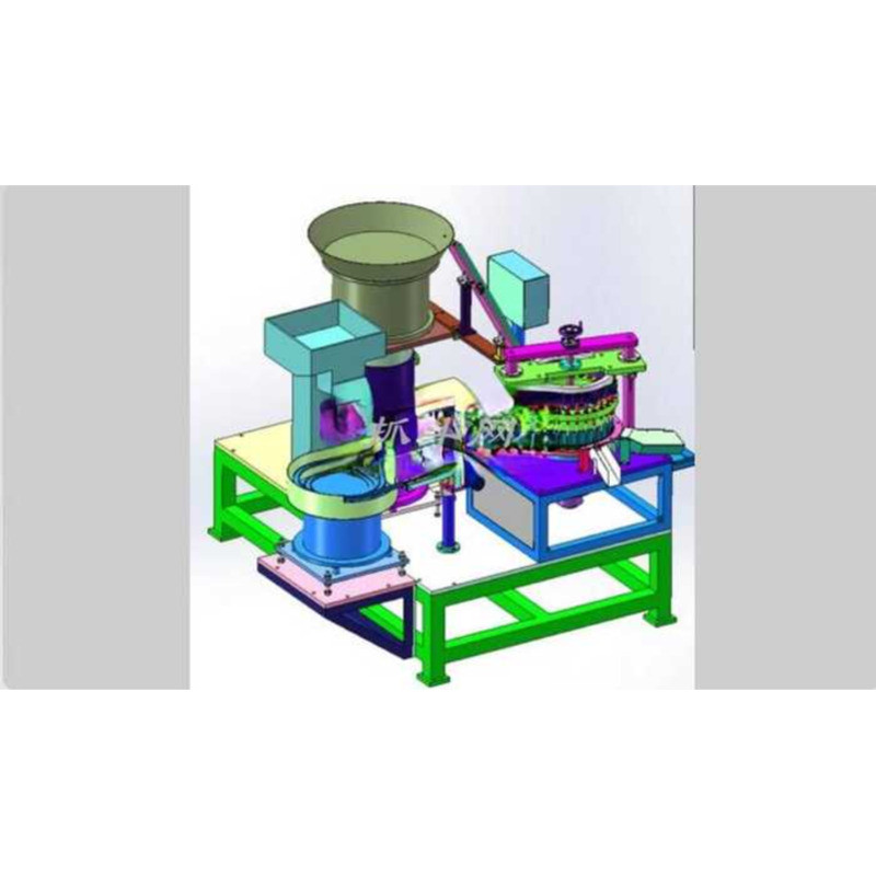 Fully Automatic Bottle Cap Assembly Machine Full Cam Mechanism 3D ...