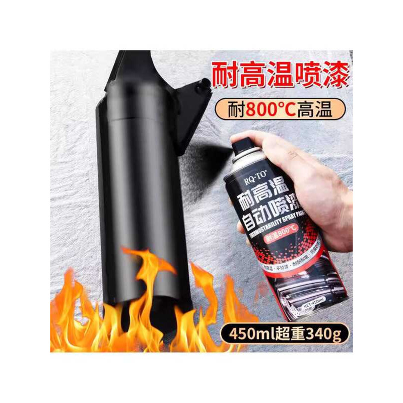 Resistant Self-Painting Fireproof High Temperature Black Stove Anti ...