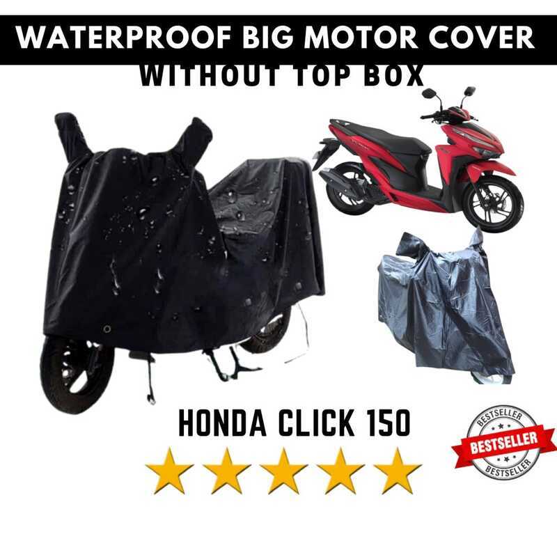 ACB HONDA CLICK 150I MOTORCYCLE COVER WATERPROOF / 150 MOTOR MAKAPAL ...
