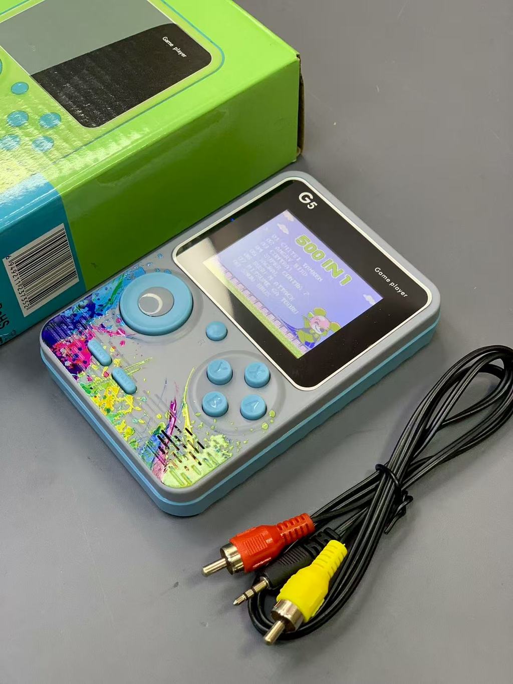 3" Screen 500 In 1 Games Gameboy Brick Game Classic Games Console Super ...
