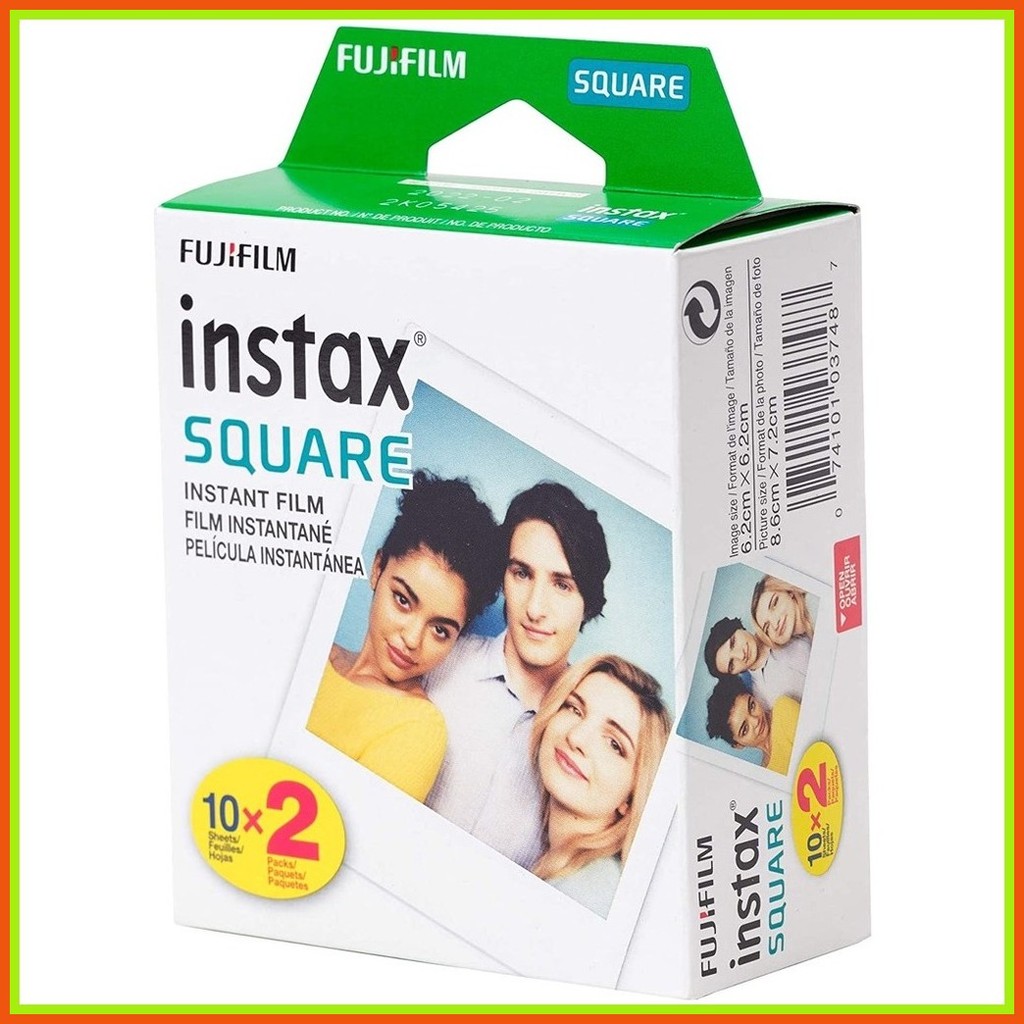 FUJIFILM Instax Square Glossy 10 Sheets Film - Twin Pack | JG Superstore | Shopee Philippines