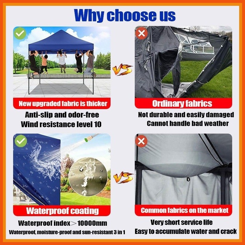 2x2 2x3 3x3 3x4.5 3x6M tent forcamping cottage car parking outdoor ...