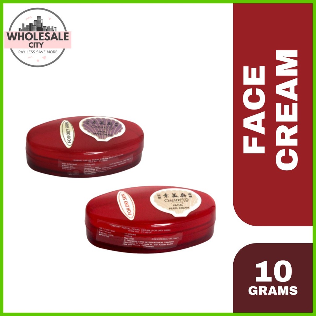 ∠ OSEUR Facial Pearl Cream for Oily and Dry Skin | Shopee Philippines