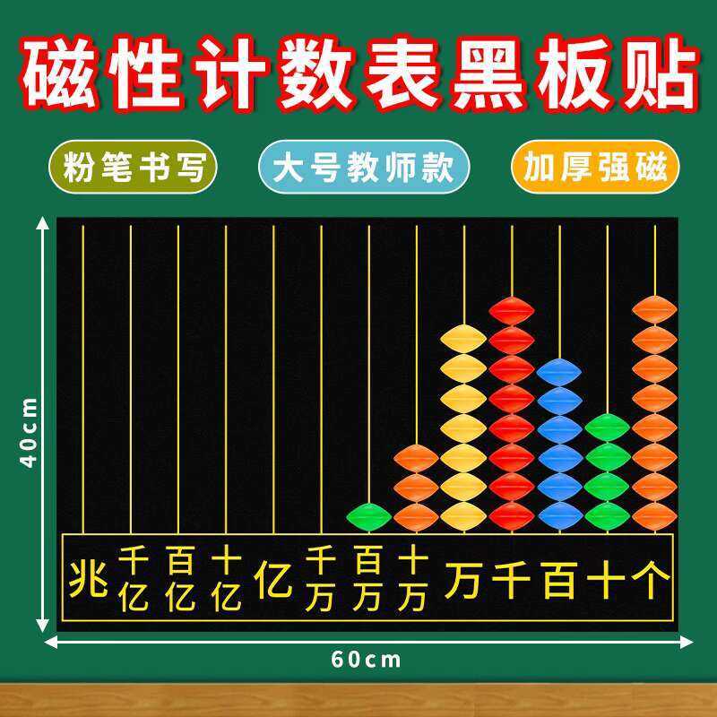Counter Large Magnetic Stickers Elementary School Math Teaching Aids ...