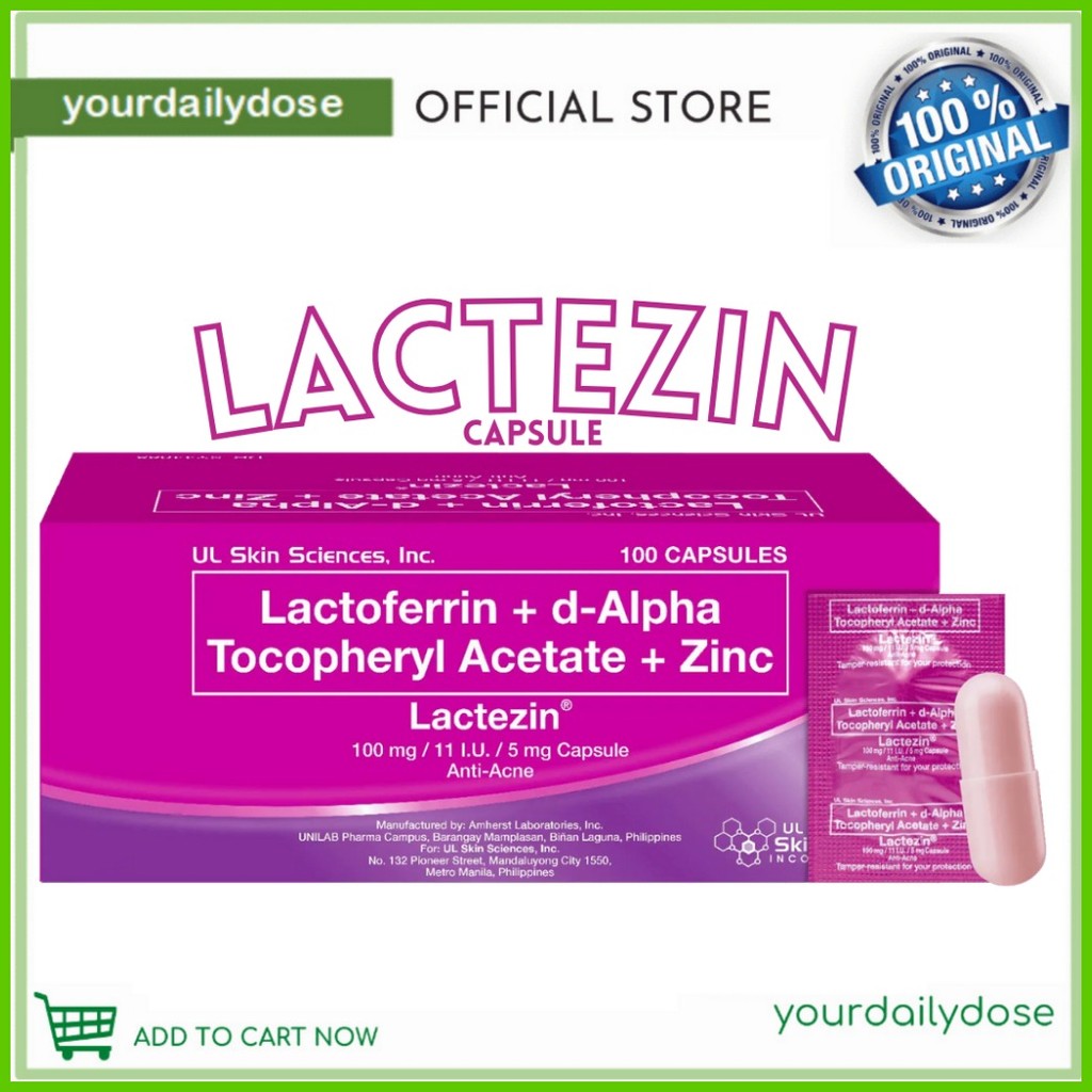 ∬ LACTEZIN CAPSULE 1S I 4'S | Shopee Philippines