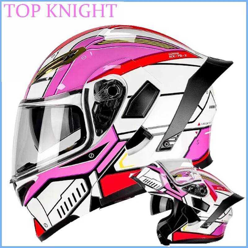 Y DOT Certifiion QIKE Motorcycle Helmet Flip Up Capacete 1k Women ...