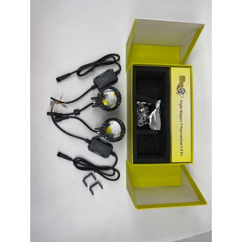 Night Ripper Mini Driving Light V9 Same With Atom FREE 3Way SWITCH ...