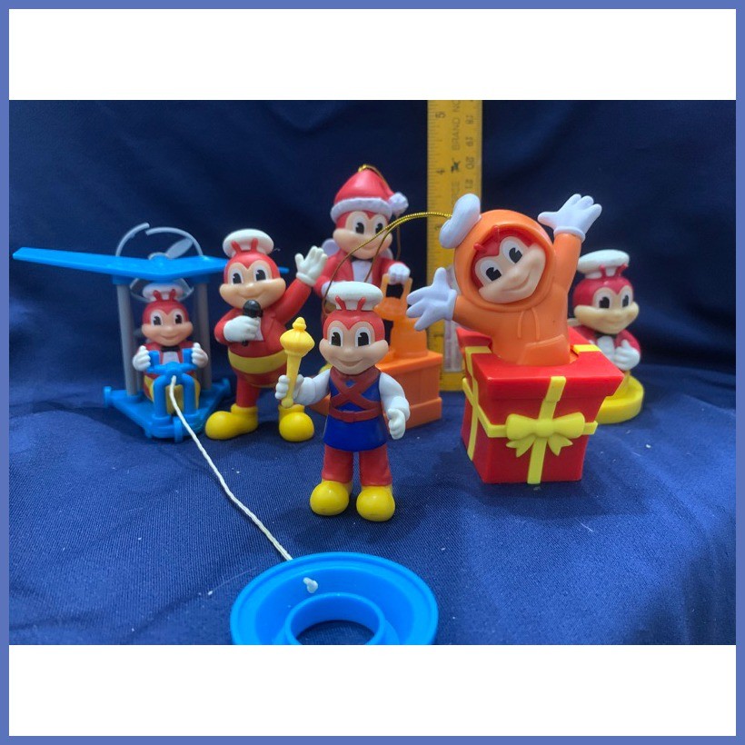 ∈ ♙ Jollibee Chicken Joy Assorted Vintage Small Toys Action Figures ...