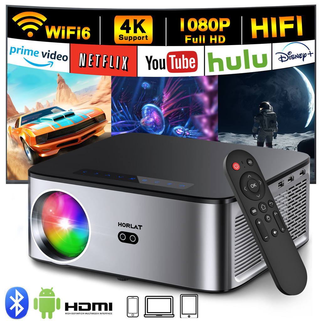 35000Lumenes Android 4K Projector 8K Decode Video Audio Home Theater ...