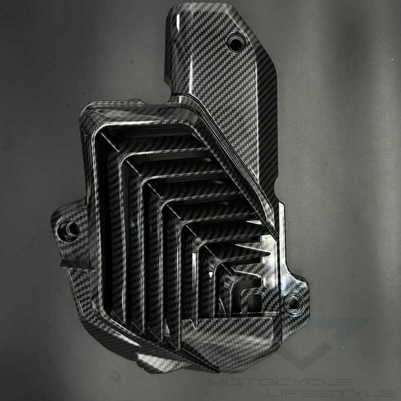 PCX 160 / Click 160 Radiator Cover / Engine(Carbon Hydrodip) | Shopee ...