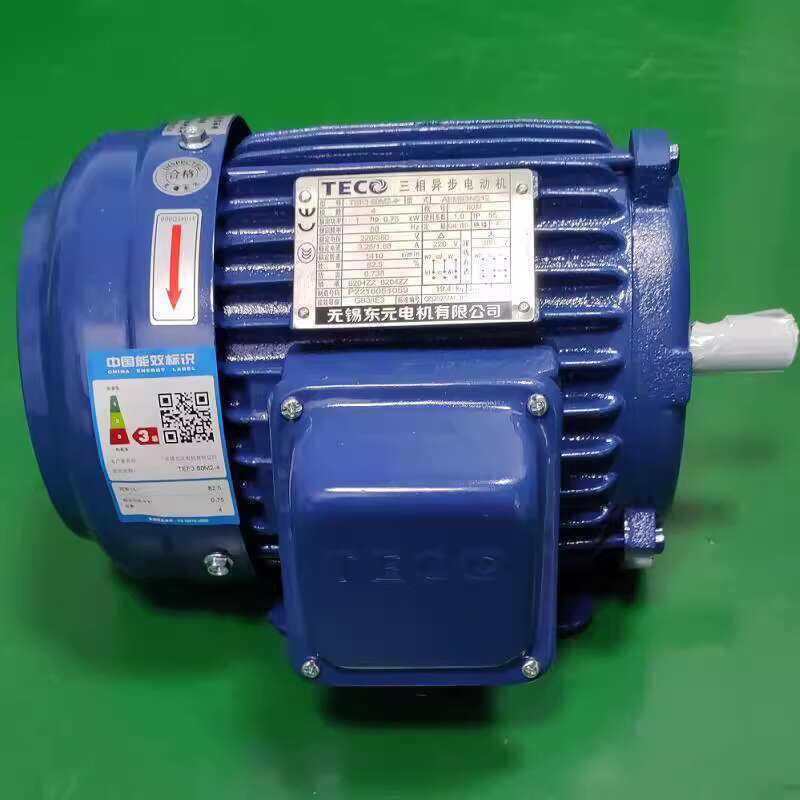 ☑♥ TECO Three-phase Asynchronous Motor 0.W 0.37KW Horizontal Vertical ...
