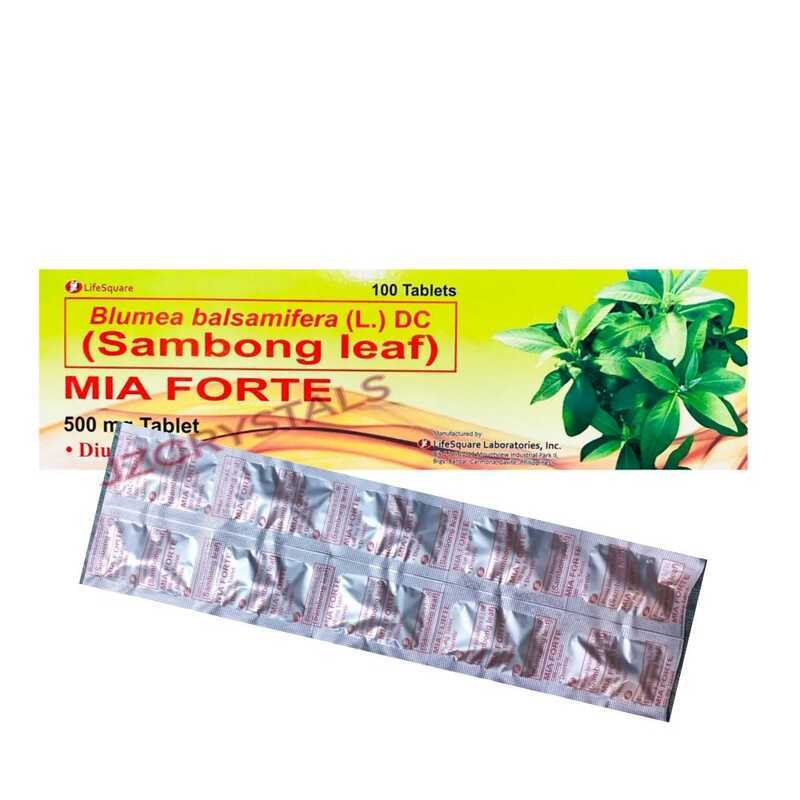Mia Forte Sambong Leaf 500 Mg Tablet 3 | Shopee Philippines