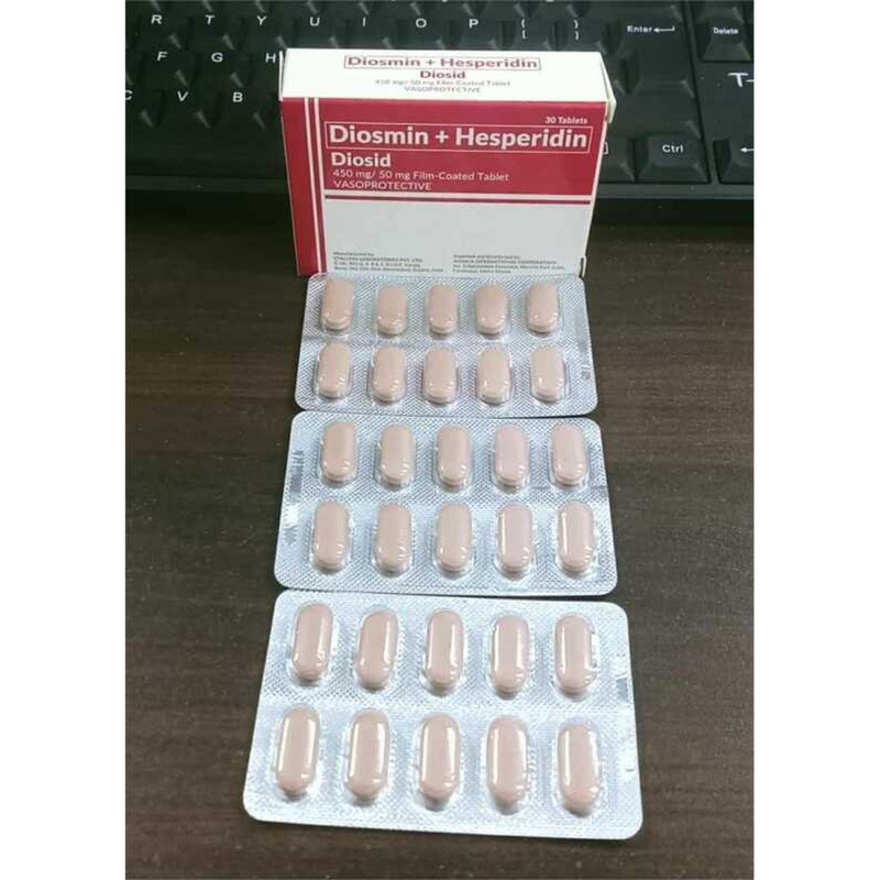 Diosmin+Hesperidin 450Mg/50Mg FILM COATED TABLET VASOPROTECTIVE 30 ...