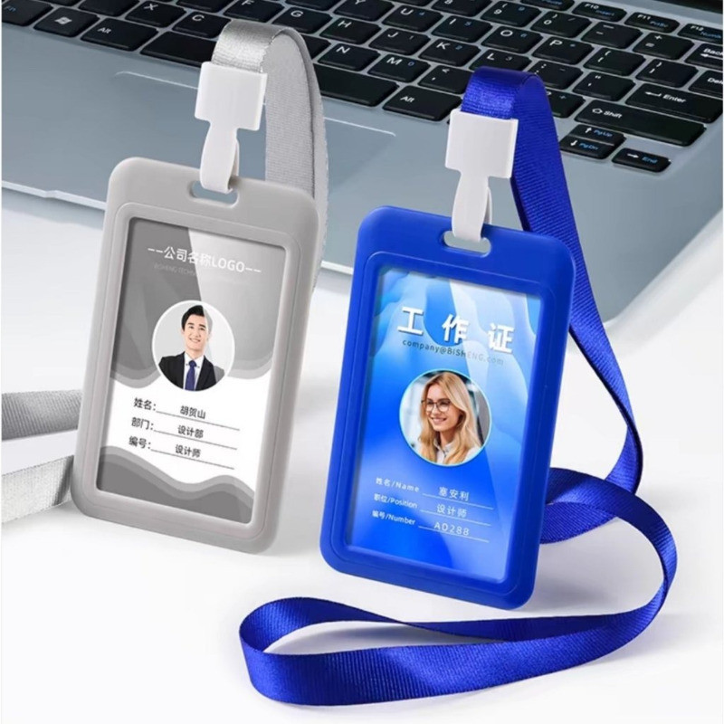 10Pcs JING TAI Soft Card Holder ID Case Vertical/Horizontal Transparent ...