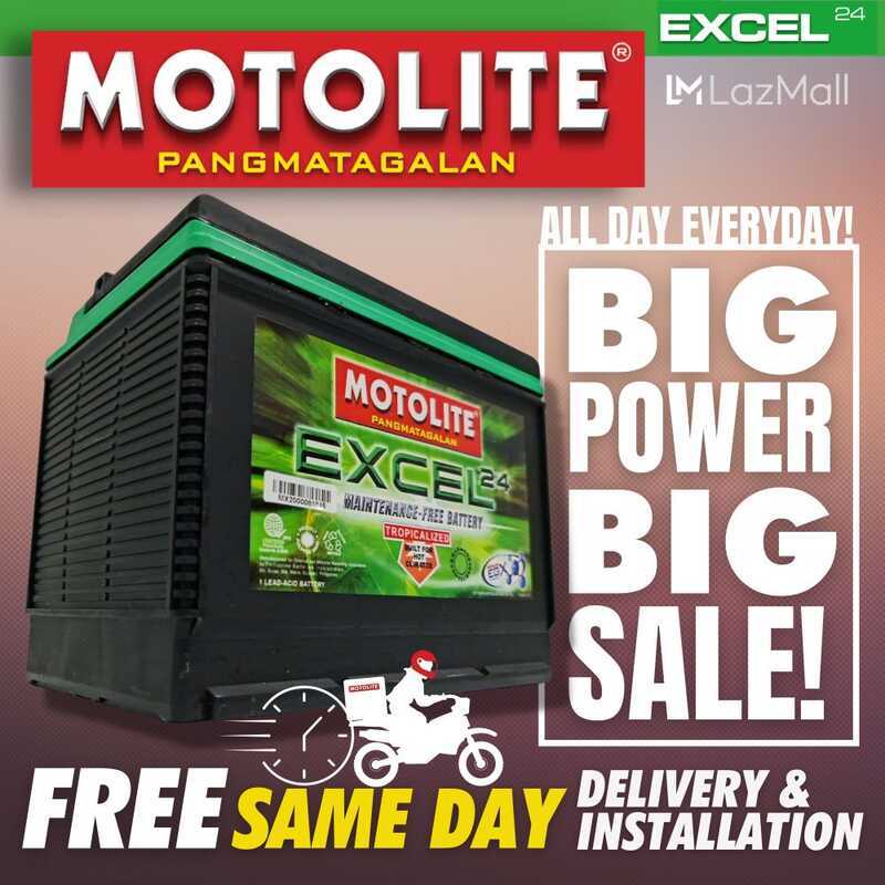 Motolite EXCEL 3Sm D31 / N70 Maintenance-Free Car Battery 24 Months ...
