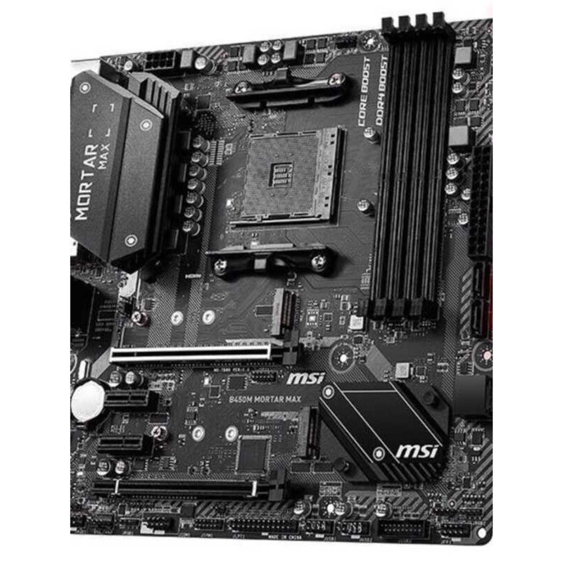 4 5 1 Msi/Msi B450 Series B450m MORTAR MAX Mortar Am4 3600 5600 C 1 1 ...