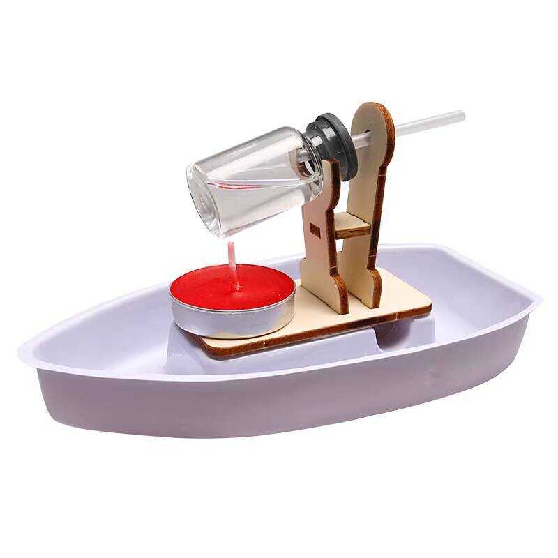 Powered Steam Engine Power Boat DIY Physics Science Experiment Kit for ...