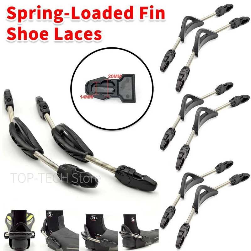 Flippers 3 C Anti-Slip Strap 304 Stainless Steel Spring Heel Straps For ...