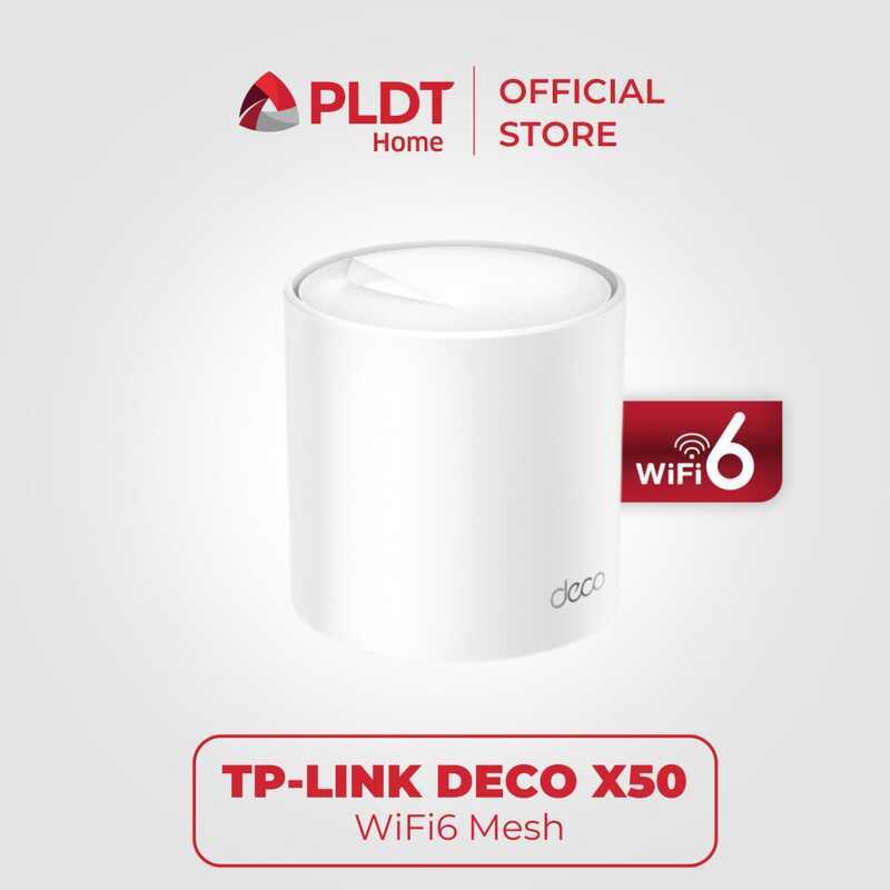 D PLDT HOME TP Link Deco X50 Wifi 6 Mesh (Sold Per Piece) 5B | Shopee ...