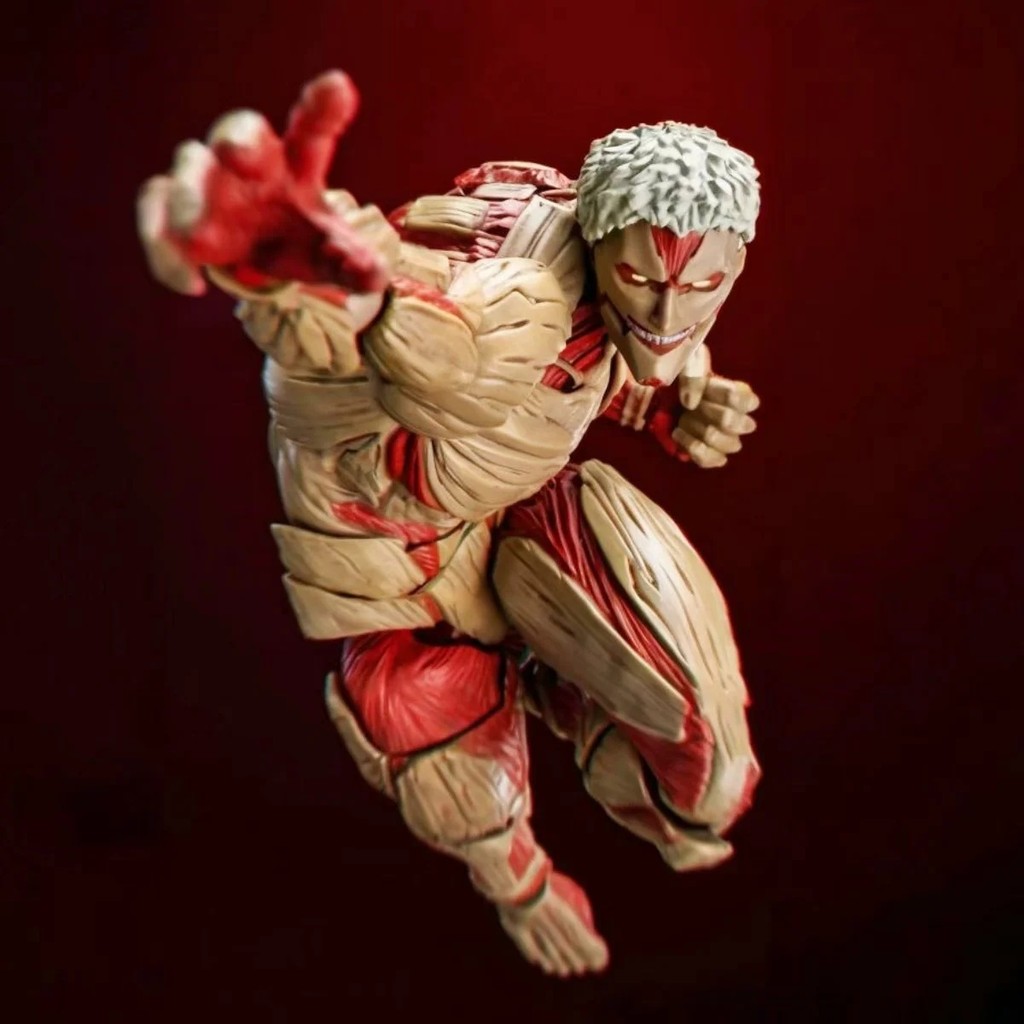 NEW Kaiyodo Attack on Titan Amazing Yamaguchi Revoltech Armored Titan ...