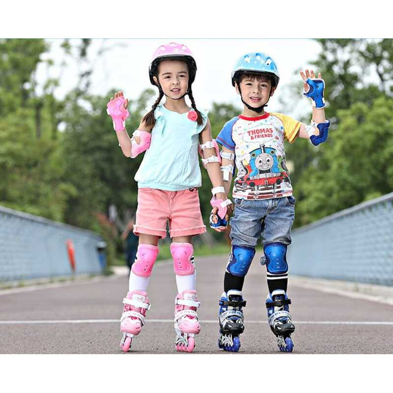 Inline Roller Skate Adjustable Size Roll Blade Shoes With Single Wheel ...