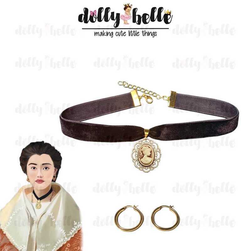 Filipiniana Maria Clara Traditional Oath Taking: Victorian Cameo ...