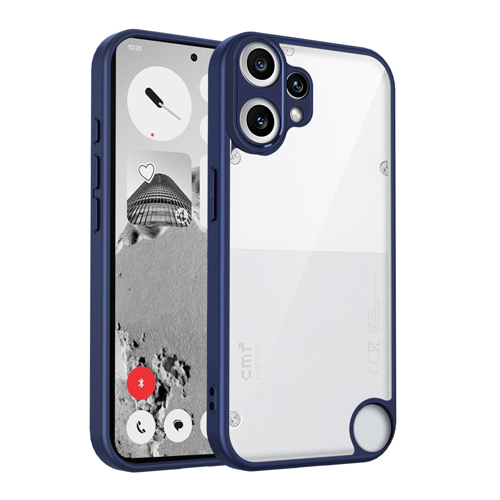KEYSION Transparent Case for Nothing CMF Phone 2 Pro 1 Soft Silicone+PC ...