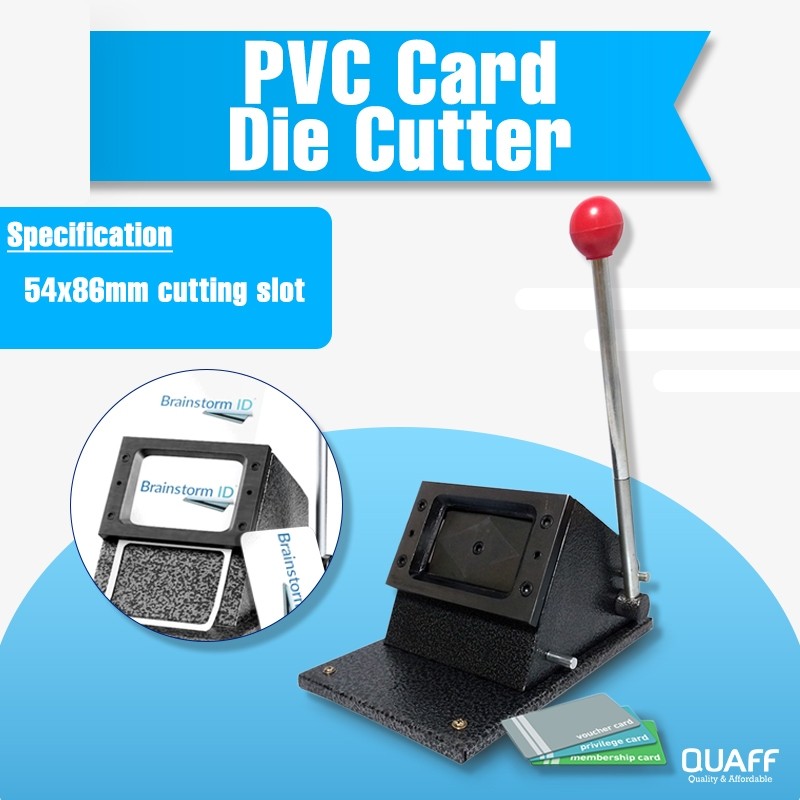 QUAFF PVC ID Card Die Cutter (86x54MM) | Shopee Philippines