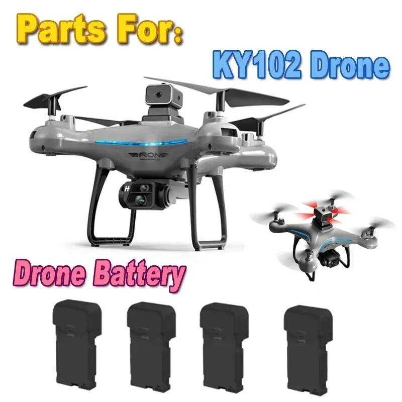 New Accessories 3.7V 1800Mah Original Spare Parts Flying 15 Mins KY102 ...