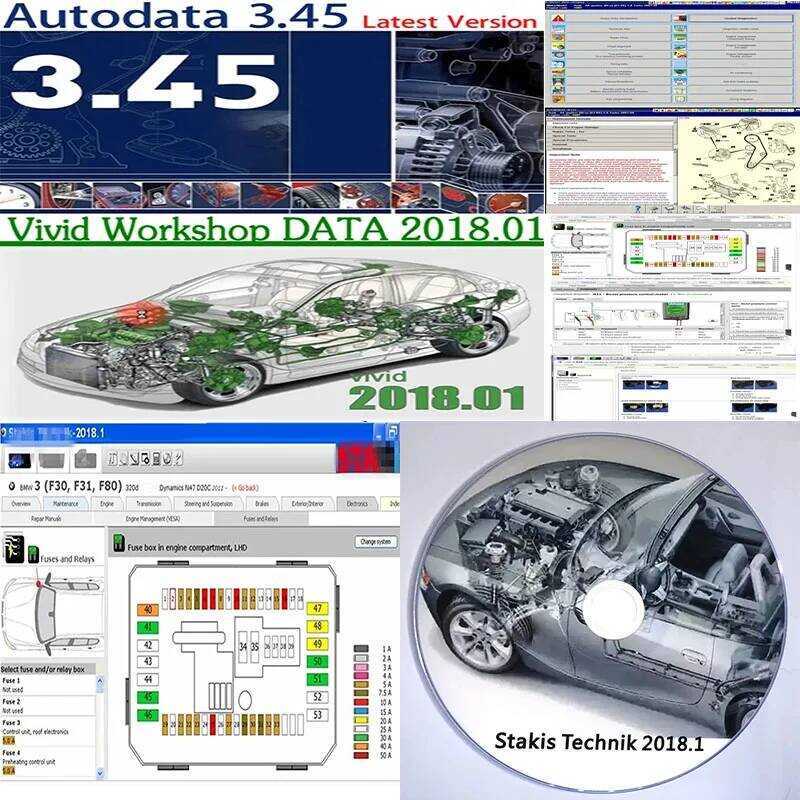 2024 Newest Autodata 3.45+ Workshop 2018 Automotive Atris-Technik Auto ...