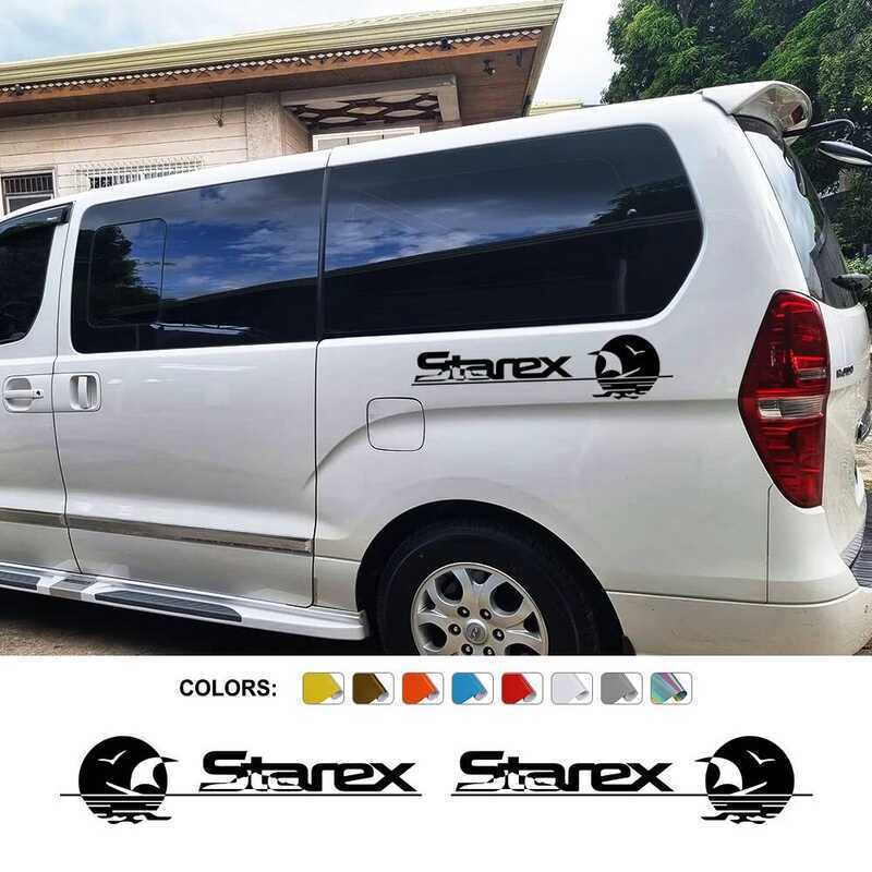 Stickers Car Van Camper Adventure Decal For Hyundai Grand Starex H1 ...