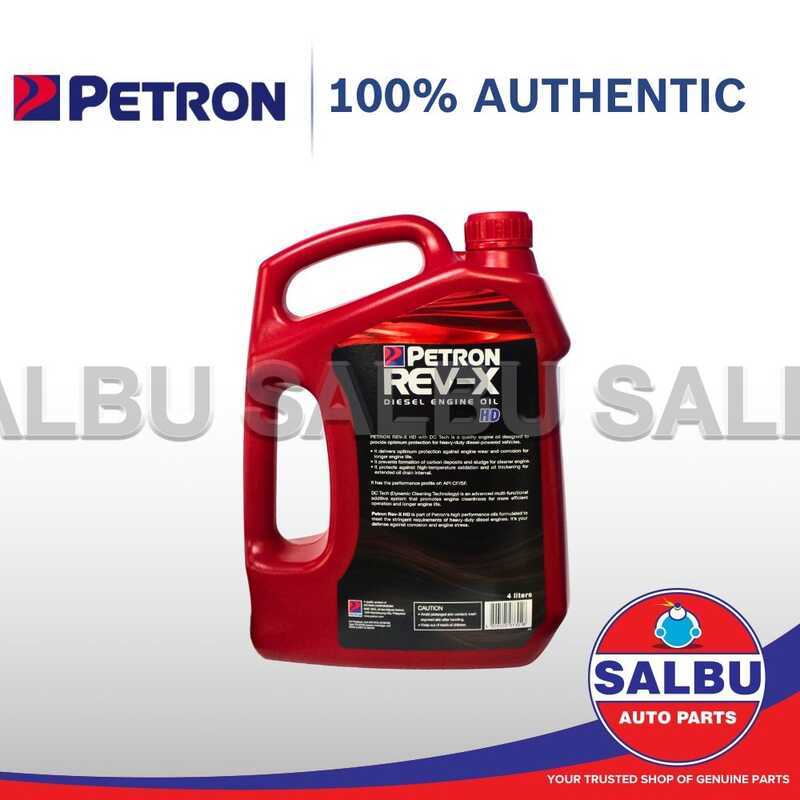 PETRON ENGINE OIL Rev-X SAE 40 4 LITERS FOR DIESEL ENGINE | Shopee ...