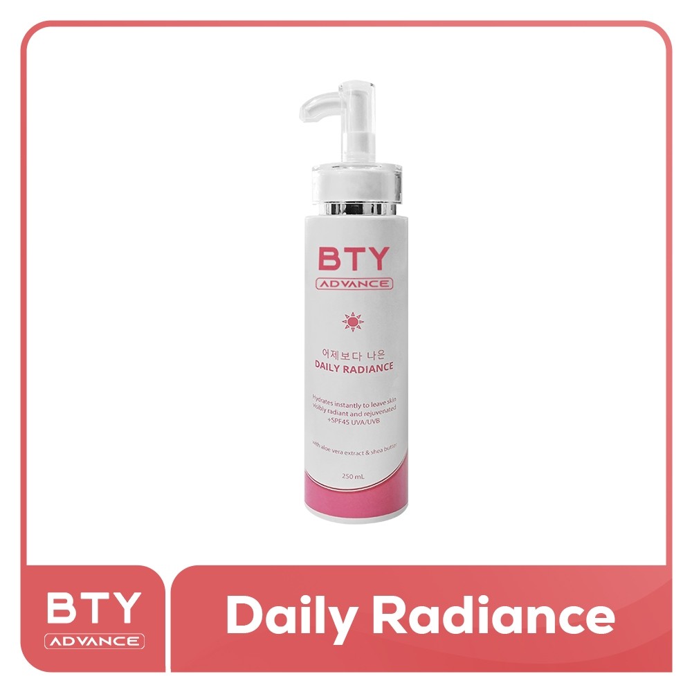 BTY Advance Daily Radiance Only -Sunscreen Lotion 250ml | Shopee ...