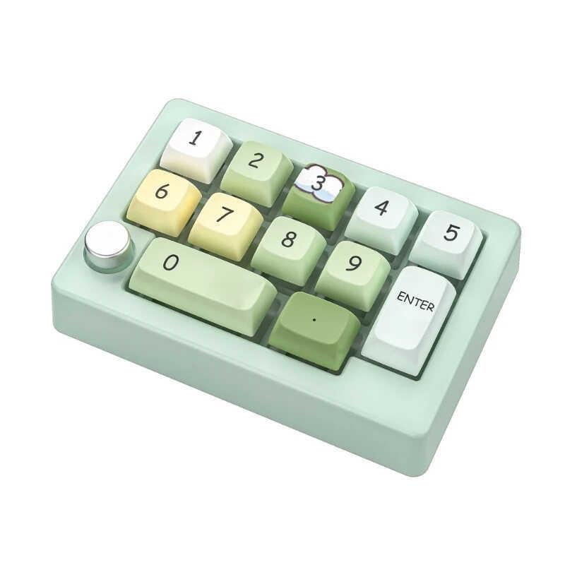 W908 Tri-mode Gaming Mechanical Customized Keyboard Wireless Ro RGB ...