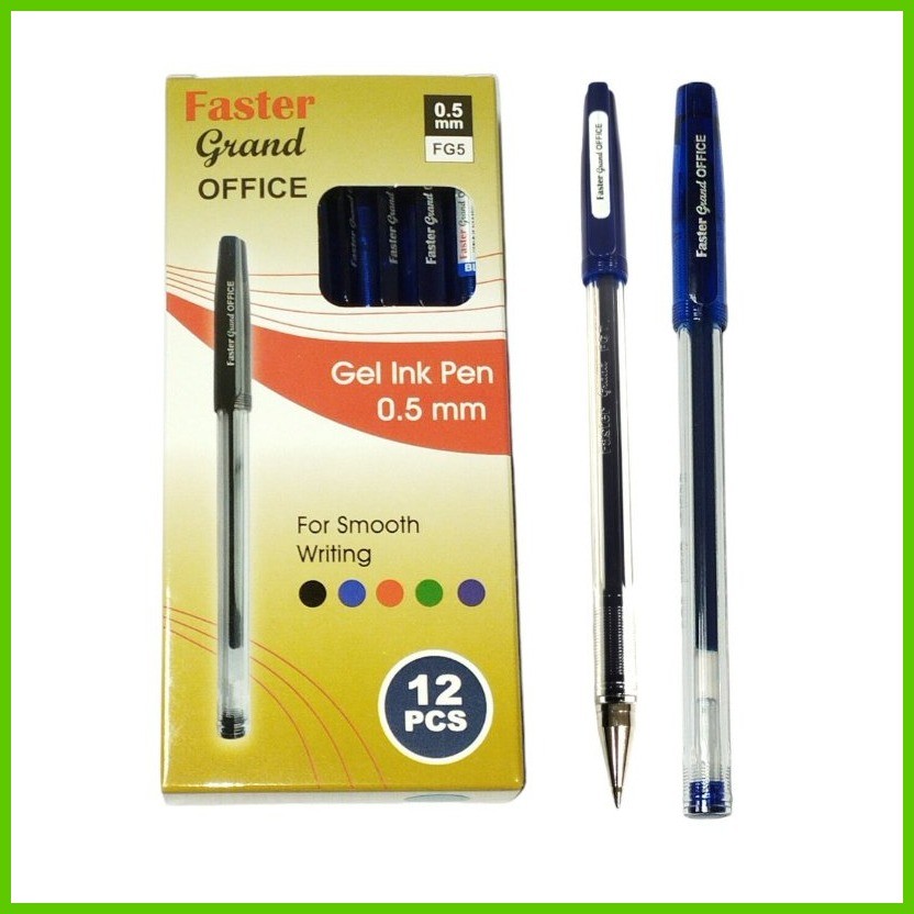 ⚠ Faster Grand Office Gel Ink Pen 0.5mm FG5 | Shopee Philippines
