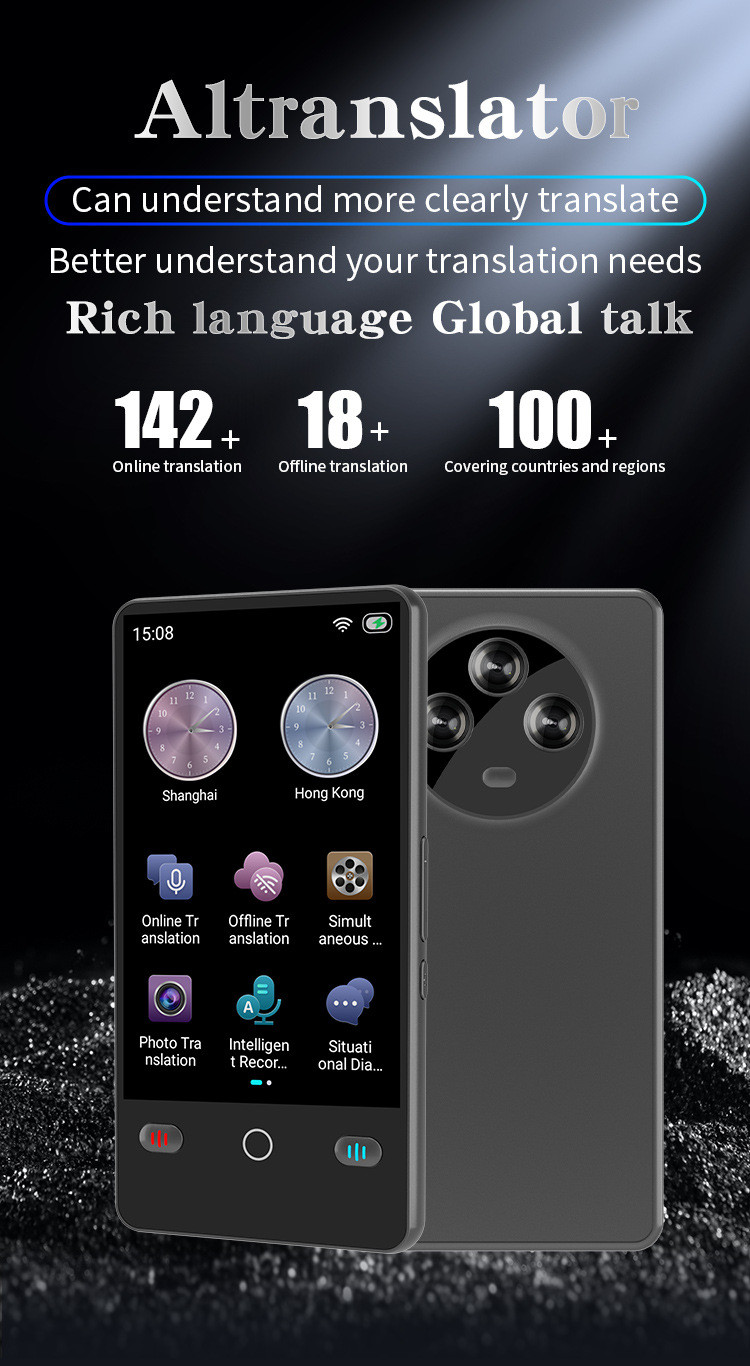 Smart AI Intelligent Translator - Supports Offline Audio Real Time ...