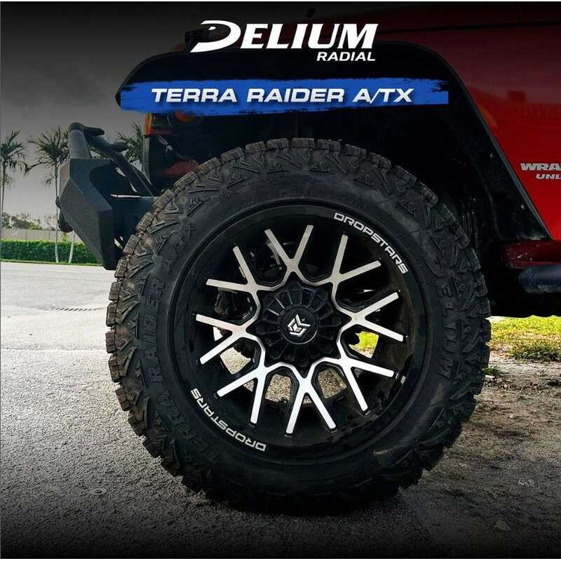Delium Terra Raider A/Tx Ku-257 New All-Terrain Tire For Light Truck ...