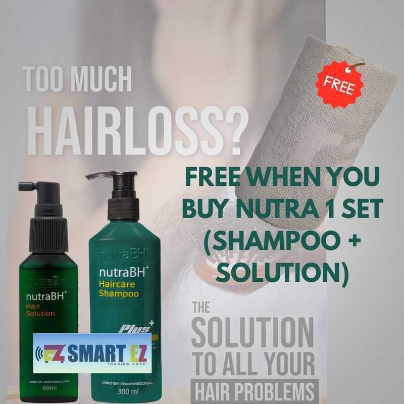 B Nutrabh+ Complete Hair Revival System | Anti-Hair Loss Duo ...
