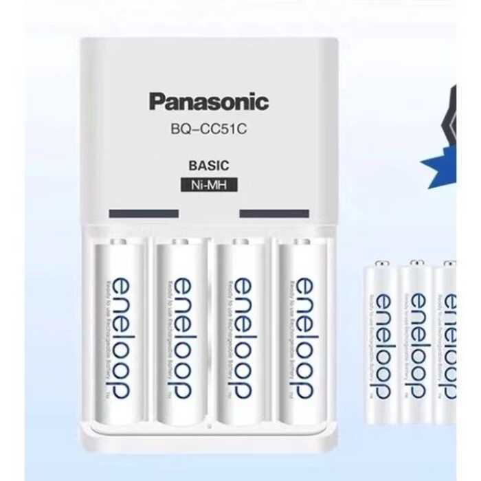 Panasonic Eneloop Original AA AAA Rechargeable Battery Pack Of 4 With ...