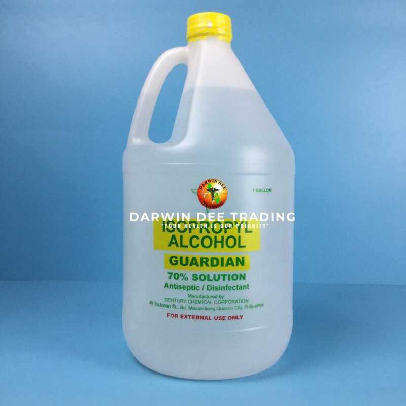 ALCOHOL GUARDIAN ISOPROPYL 70% GALLON E7d | Shopee Philippines